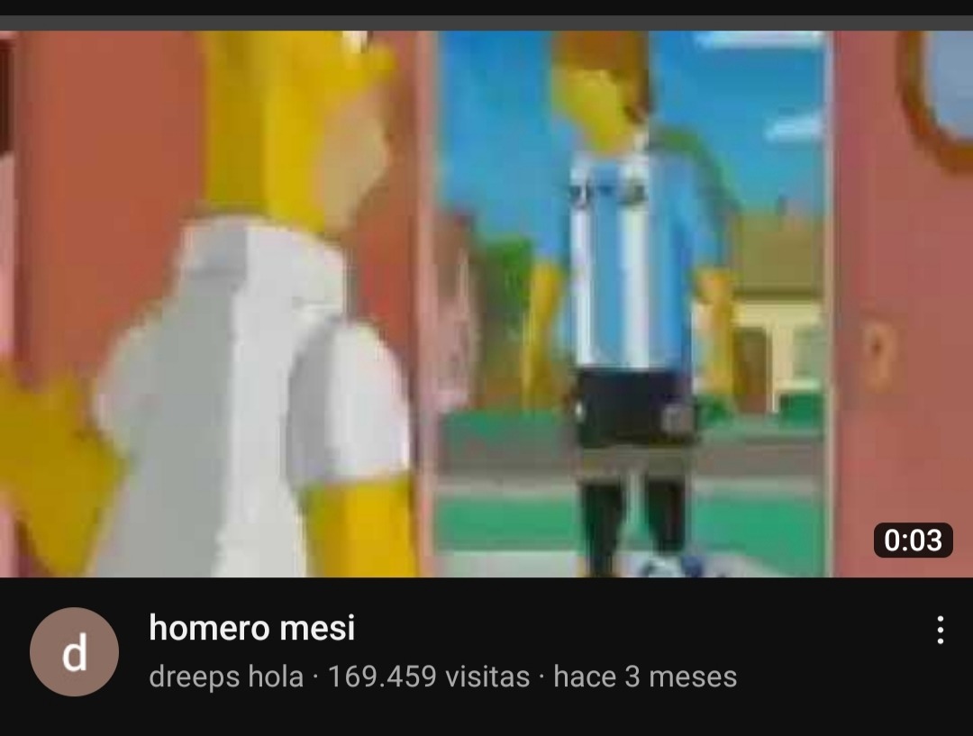 Homero Messi a potentes 8k - Meme by Chachosaurus_text :) Memedroid