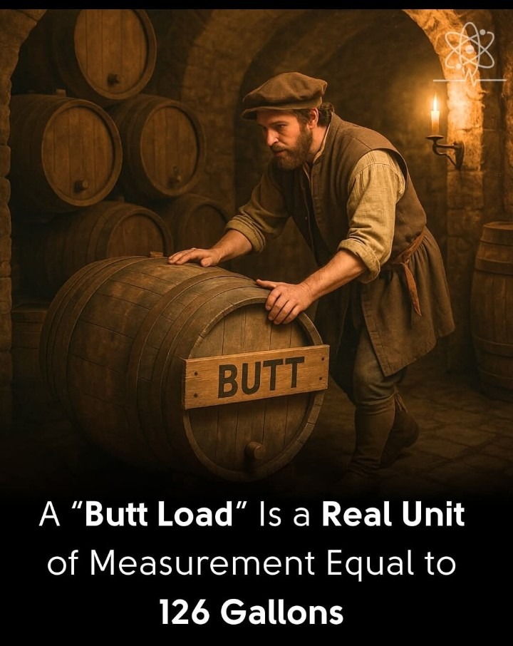 BUTT A "Butt Load" Is a Real Unit of Measurement Equal to 126 Gallons - OMGmemes.com