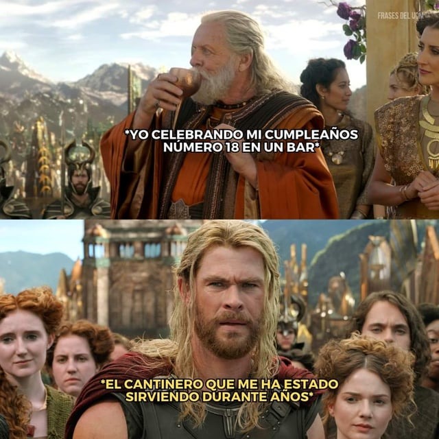 Celebrando mi 18 cumpleaños en el bar - Meme subido por rramos_hood ...