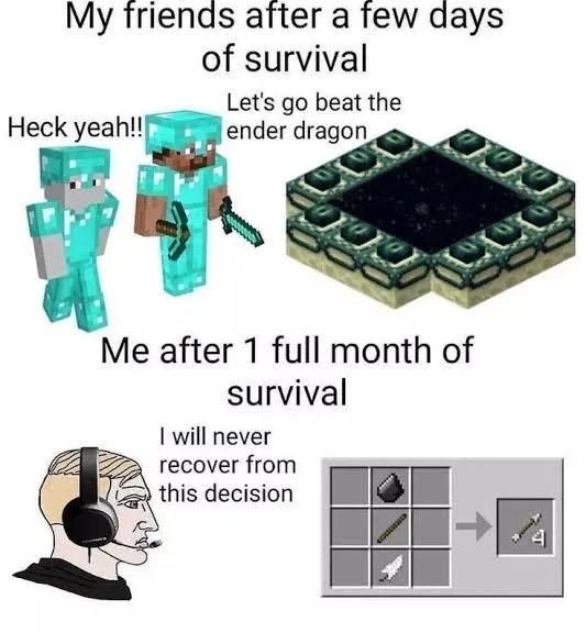 The Best Funny Minecraft Memes :) Memedroid