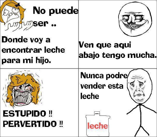leche - Meme subido por srtadonaldDeka :) Memedroid