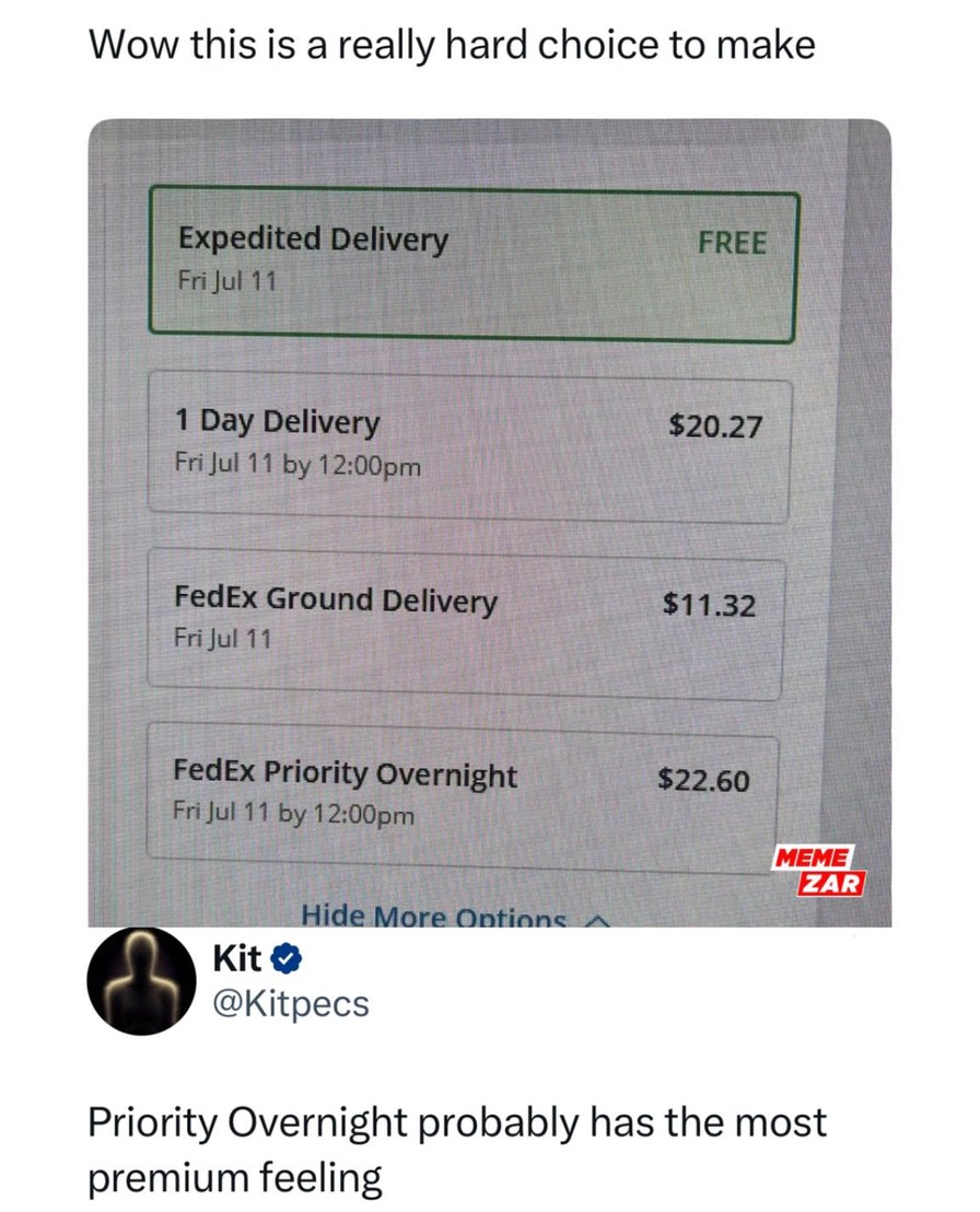 The best Fedex memes :) Memedroid