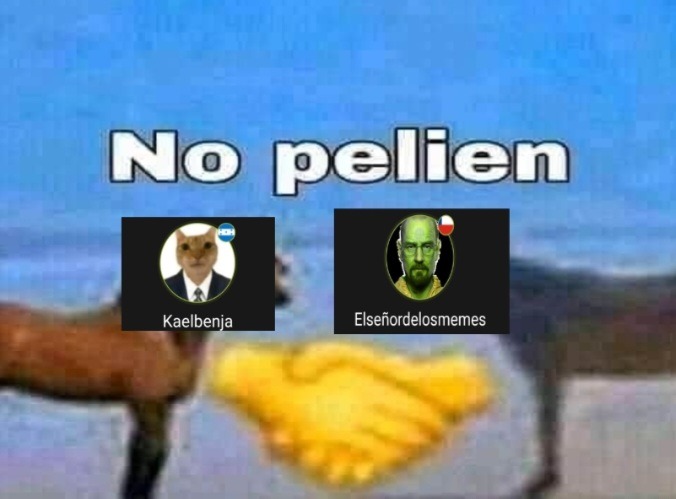 No peleemos @Elseñordelosmemes paz bro :) - Meme subido por Kaelbenja ...