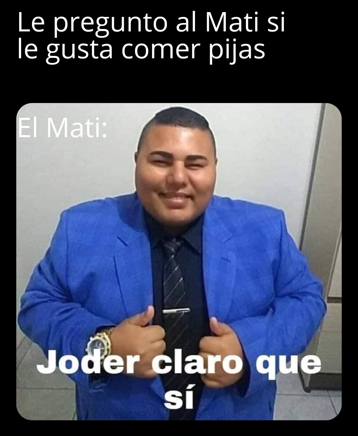 No Mati dónde te sentaste??? - Meme subido por Pedroped :) Memedroid