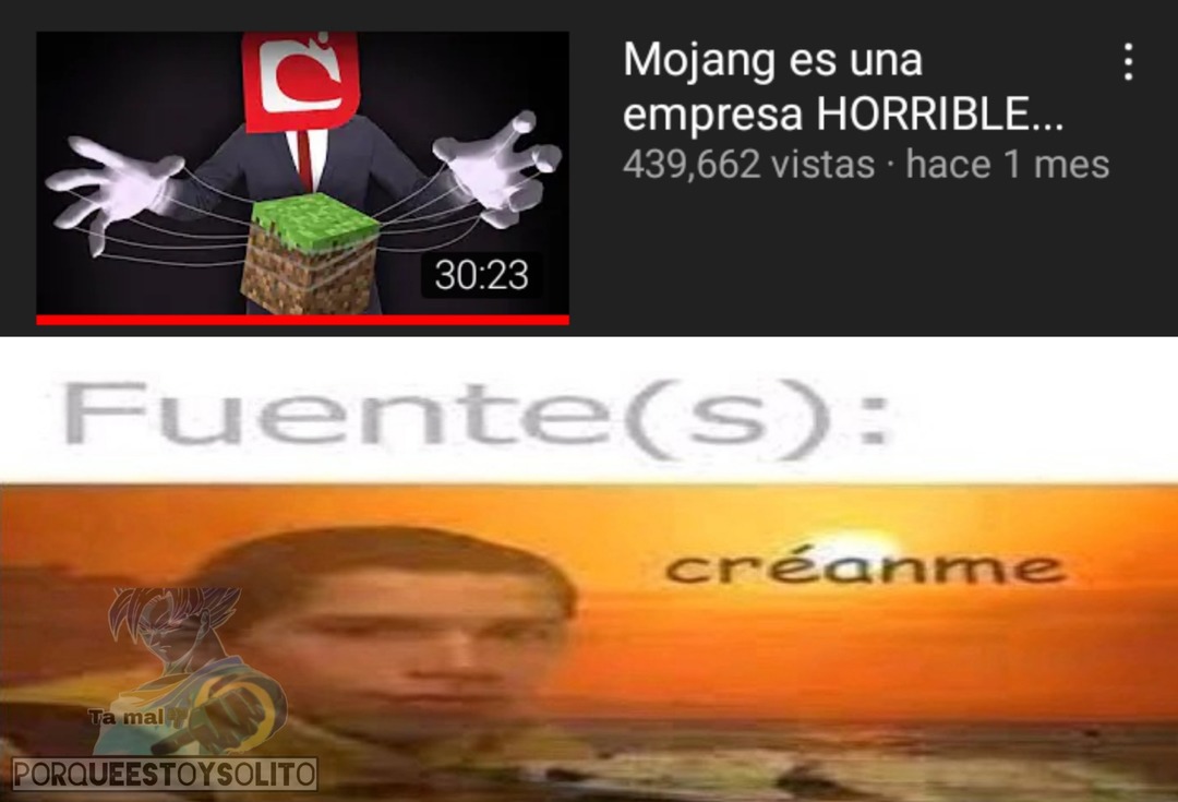 Créanme - Meme subido por Porqueestoysolito :) Memedroid