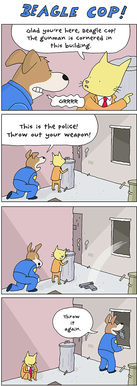 Goddammit, Officer beagle. - Meme subido por Gabino13 :) Memedroid