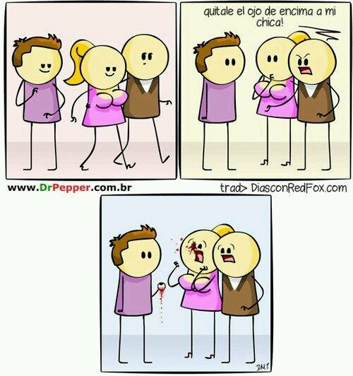 Ojo con mi chica - Meme subido por DiegoMV12 :) Memedroid