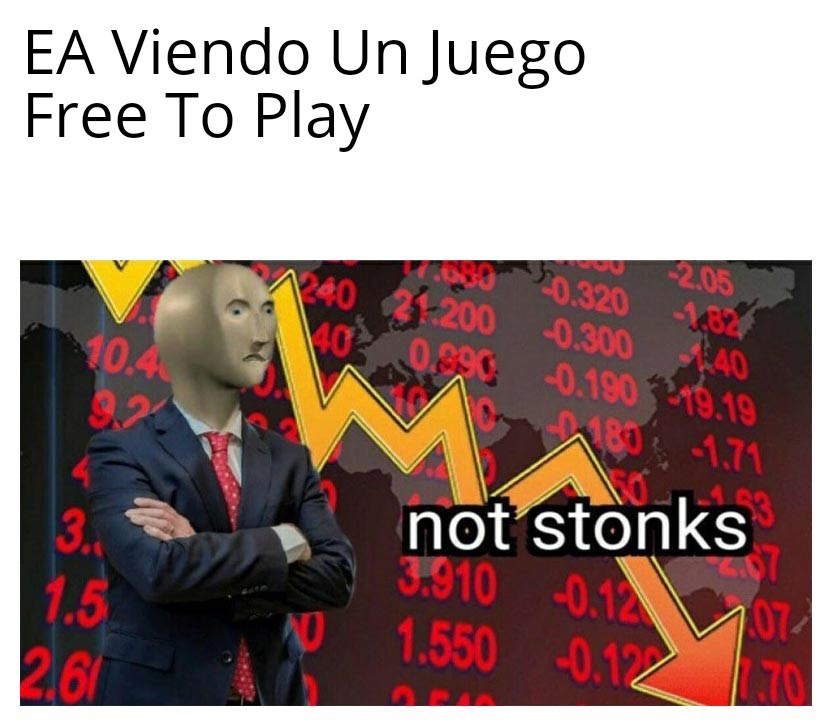 Not Stonks - Meme subido por PanVolador4 :) Memedroid