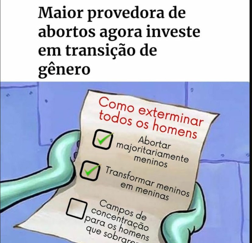 O plano d((((eles)))) - Meme subido por SamusArantesNaciment :) Memedroid