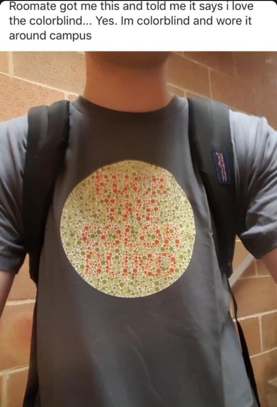 The best Colorblind memes :) Memedroid