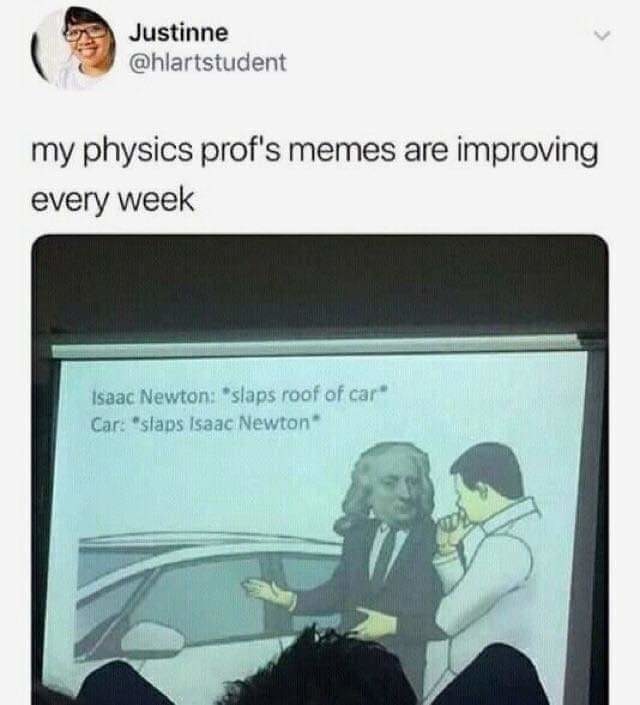 The best Newton memes :) Memedroid