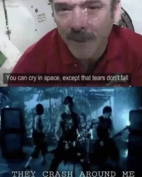Crying in space - Meme by ogbenjamin :) Memedroid
