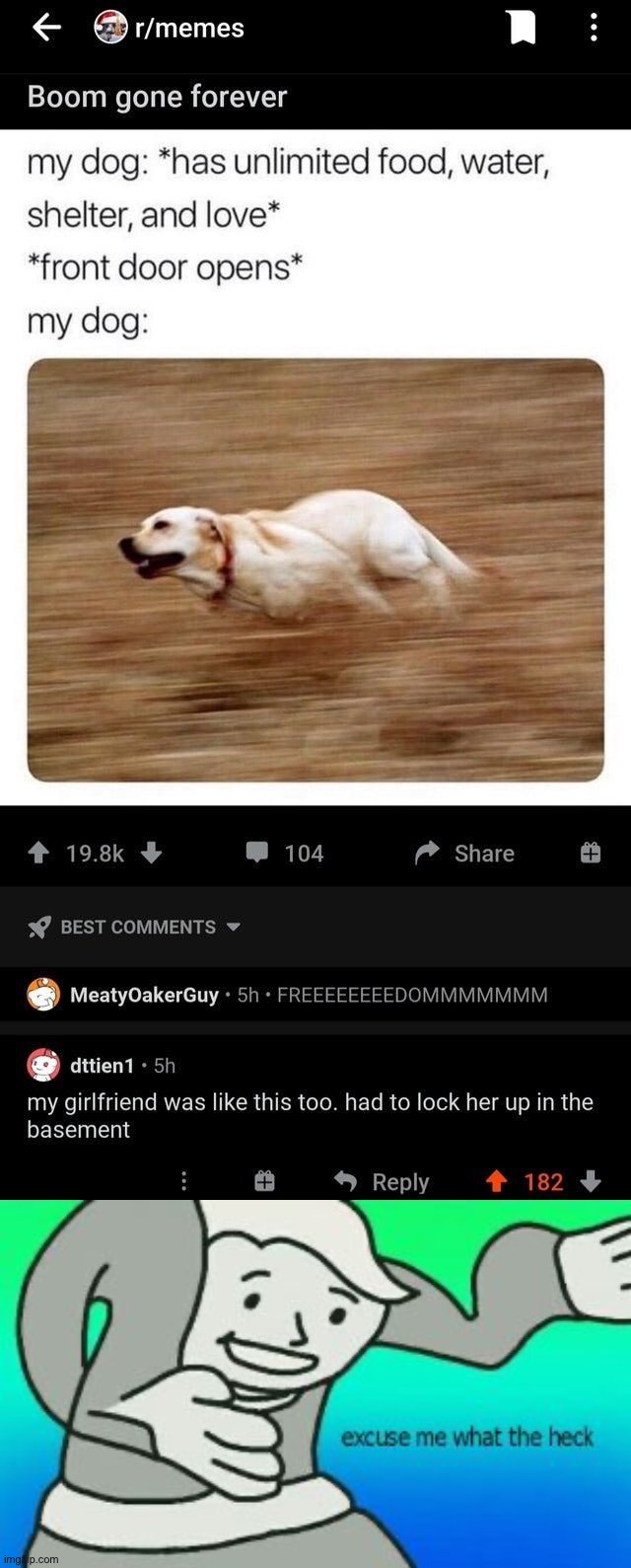 excuse me wth - Meme by Thedumbkid :) Memedroid