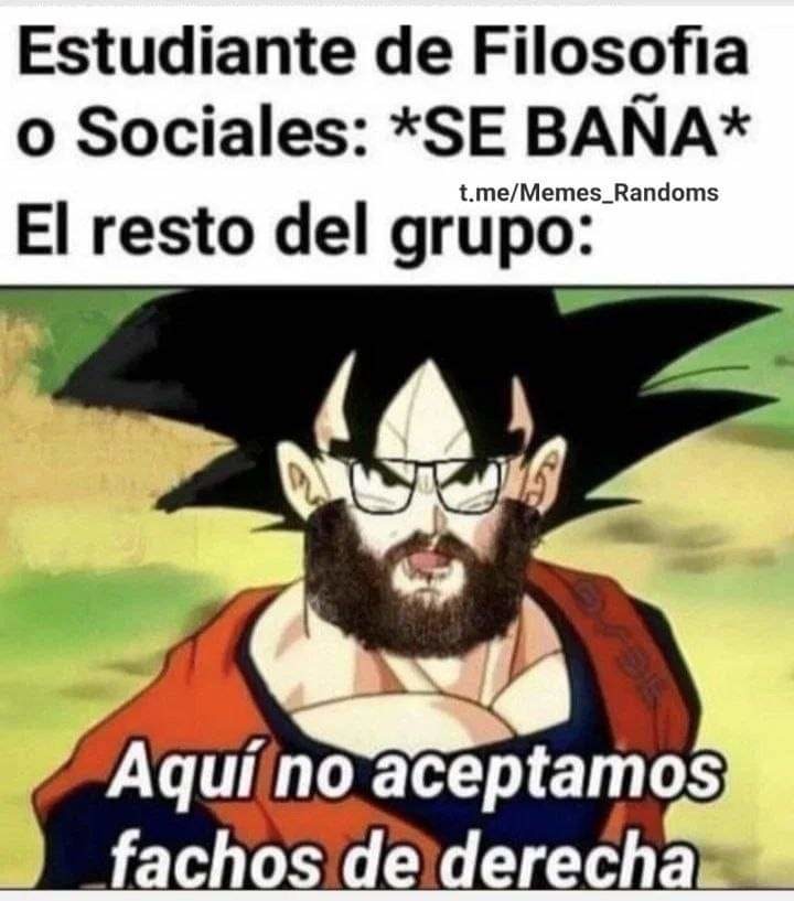 Porque la mayoría que estudia filosofía son de izquierda? - Meme subido ...