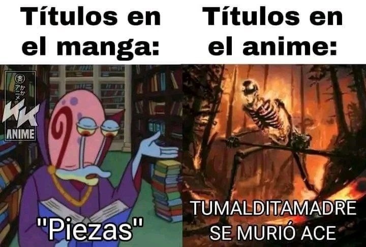 El TOP en español de los memes ANIME está en Memedroid. Novedades ...
