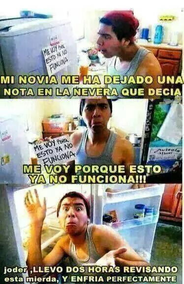 Nevera? - Meme subido por preciosablue :) Memedroid
