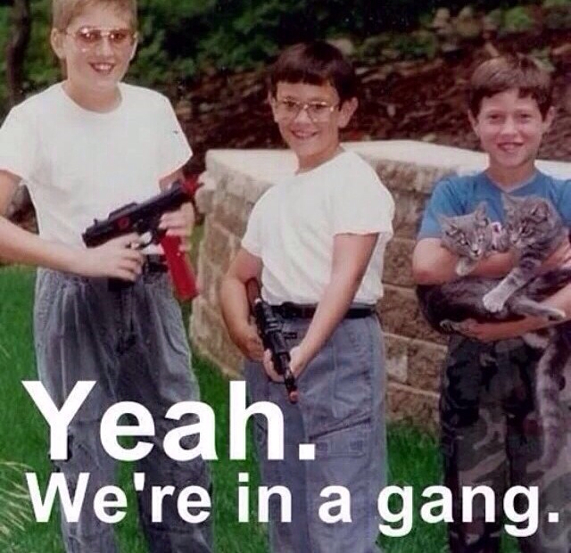 They're a bunch of badasses - Meme by SteelMan23 :) Memedroid