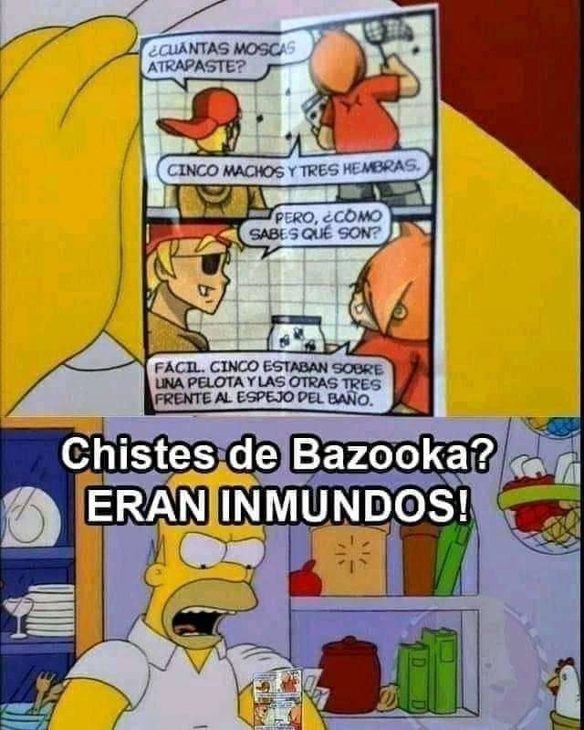 Le regalo un chicle bazooka - Meme subido por ElRejas873 :) Memedroid