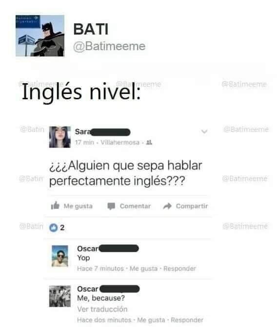 Puro bilingue - Meme by 0MariB8 :) Memedroid