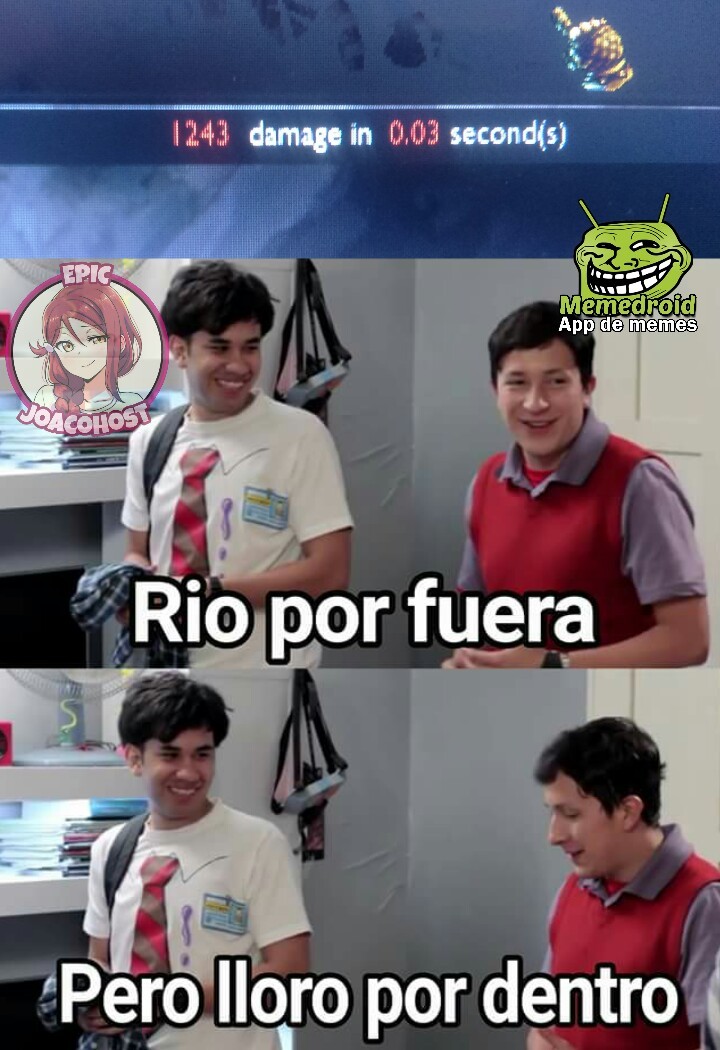 ¿Cómo voy a reaccionar tan rápido? - Meme subido por EpicJoacoHost ...