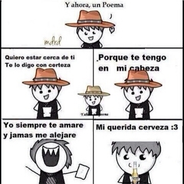 Ahora un poema - Meme subido por arek98 :) Memedroid
