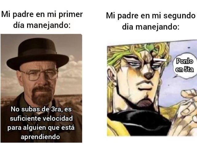 Padre enseñandote a conducir - Meme by Ezekeli :) Memedroid