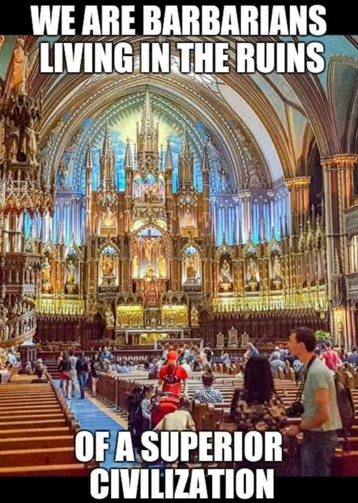 We used to make such wonders - Meme by Alpharius :) Memedroid