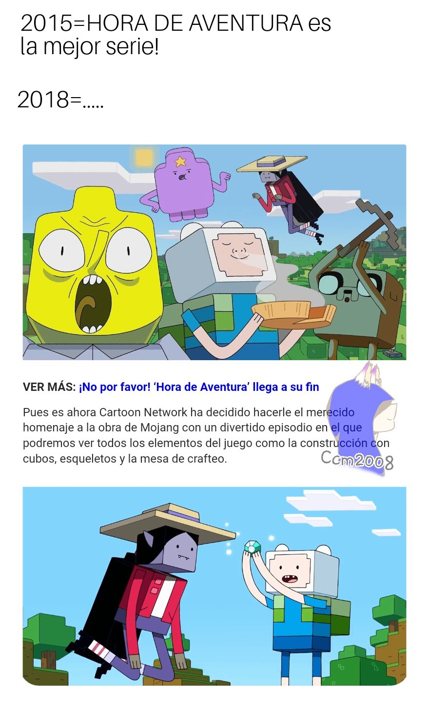 Top memes de hora de aventura en español :) Memedroid