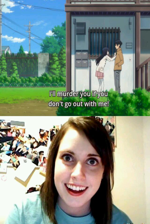 overly attached girlfriend - Meme by Lcdude :) Memedroid