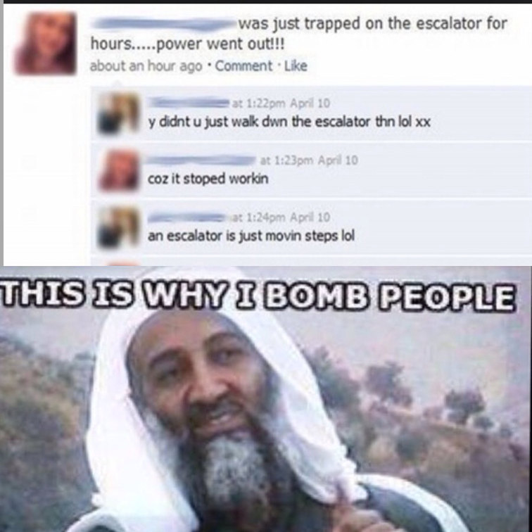 This is why i bomb people - Meme by Cameron_macrury :) Memedroid
