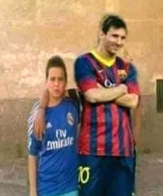 Que humildad Messi - Meme subido por Memedroider-promedio :) Memedroid