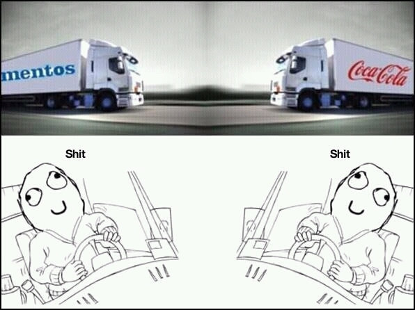 Mentos And Coke Truck