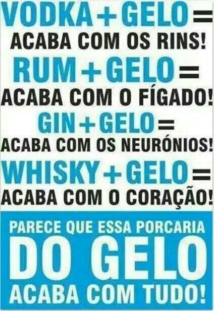 A culpa é do gelo !!!!!! - Meme subido por antonio.cesar01371 :) Memedroid