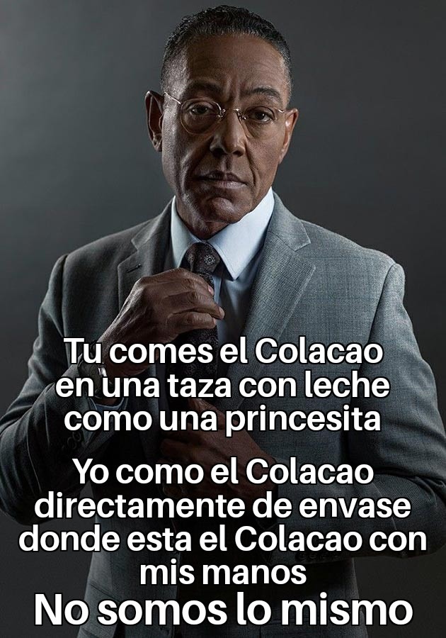 Mensaje para los que come Colacao - Meme by ShootyMcXbox :) Memedroid