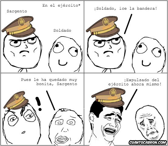Welcome to the soldier side - Meme subido por Eltusk :) Memedroid