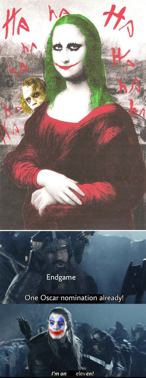 Joker mona lisa Joker - Meme subido por IVAN_ROSELL1990 :) Memedroid