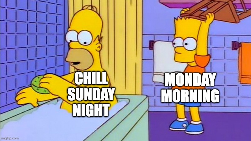 Monday - Meme subido por adsateBLUE :) Memedroid