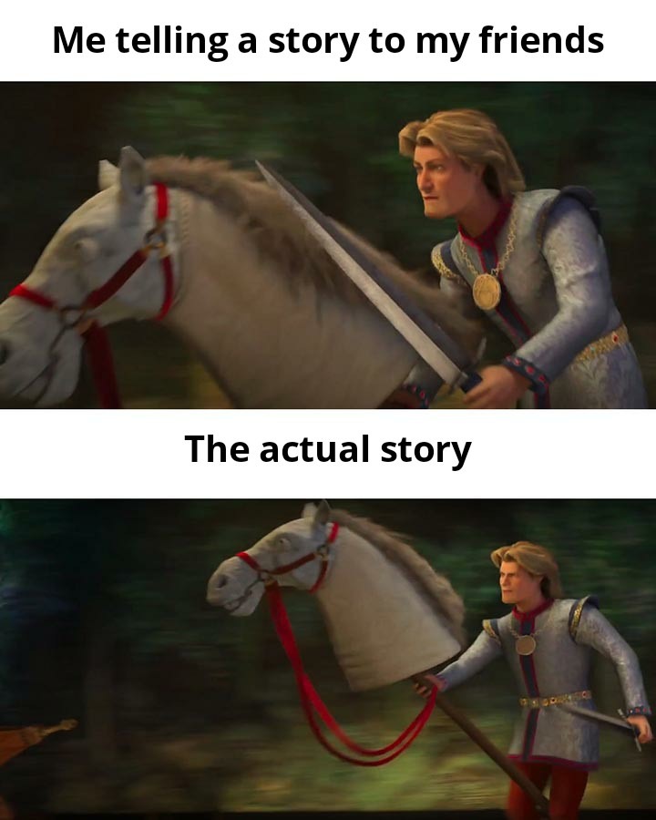 Gotta add a few extra details to make it more exciting - Meme subido ...