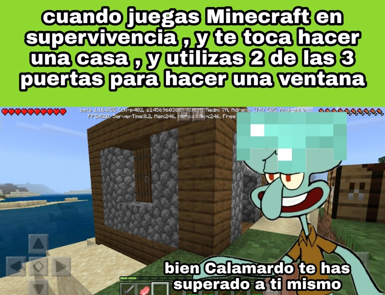 Minecraft - Meme subido por NORAHCXI :) Memedroid