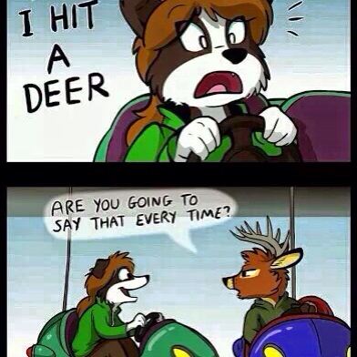 I HIT A DEER - Meme by dafuqmanDAFUQ :) Memedroid
