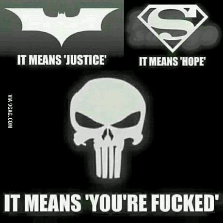 The punisher :3 - Meme subido por Mateo115 :) Memedroid
