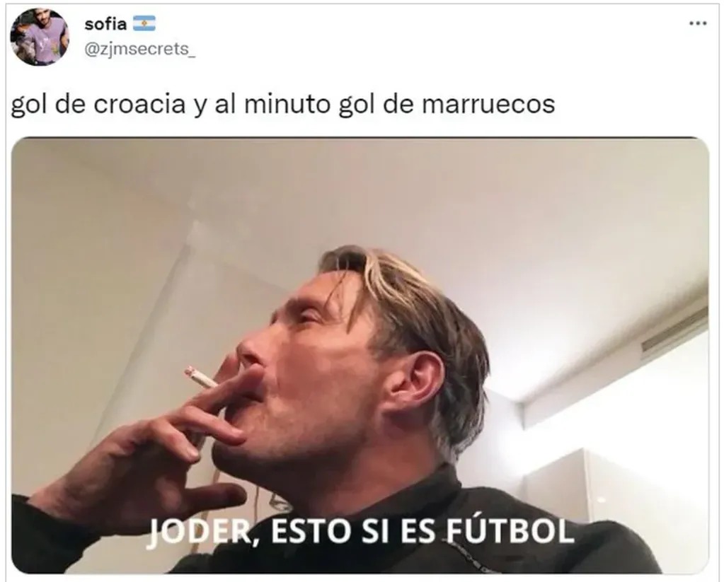Meme Croacia-Marruecos del mundial de qatar - Meme subido por ...