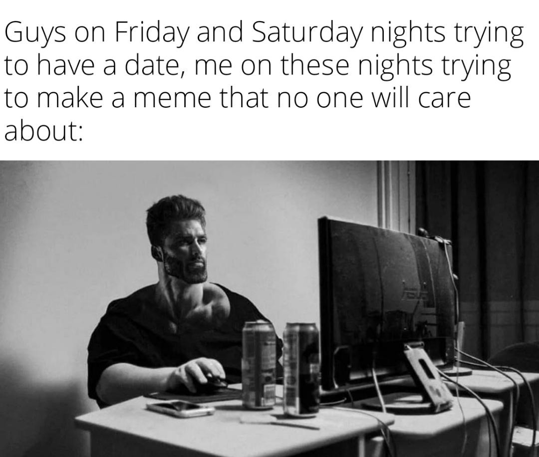 Gigachad doing honest work - Meme by Ilewww :) Memedroid