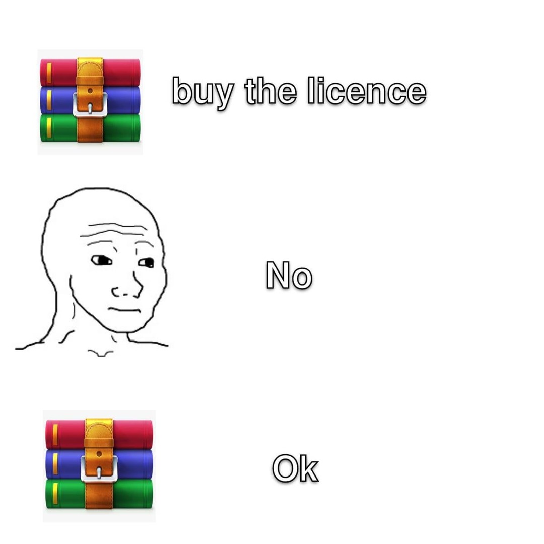The best Winrar memes :) Memedroid