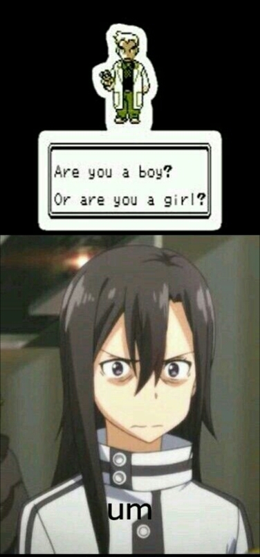 Pobre kirito xD - Meme by Noire_Blanckenheim :) Memedroid