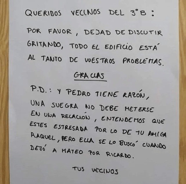 Top memes de Notas Pasivo Agresivas en español :) Memedroid