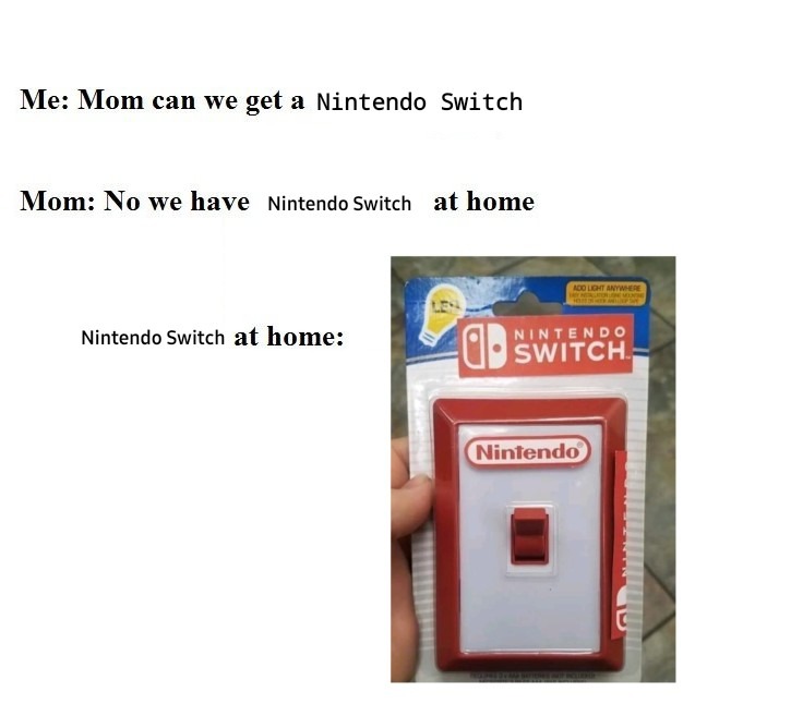 Nintendo Switch - Meme by here_for_chaos :) Memedroid
