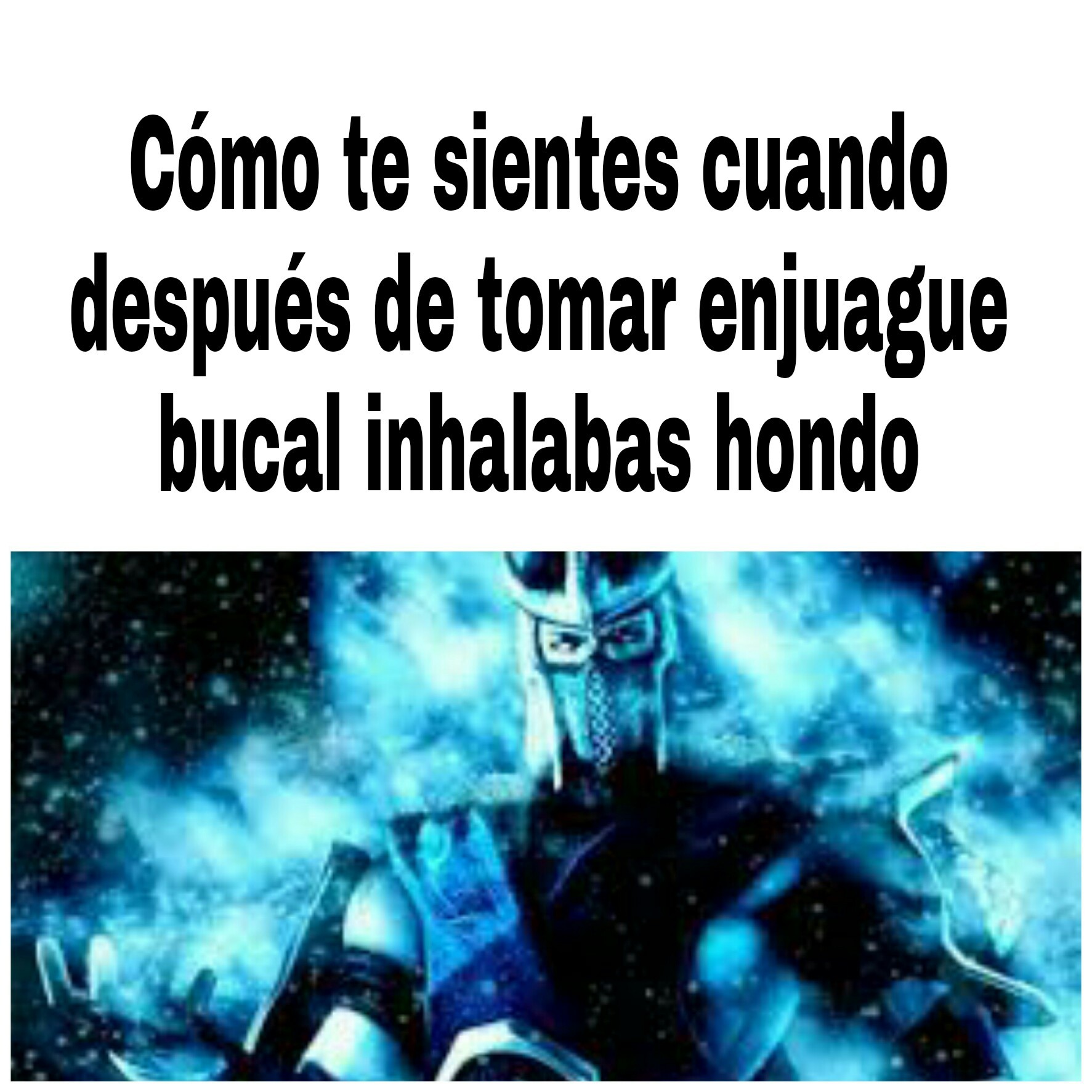 Sub-Zero - Meme subido por Pjhill :) Memedroid