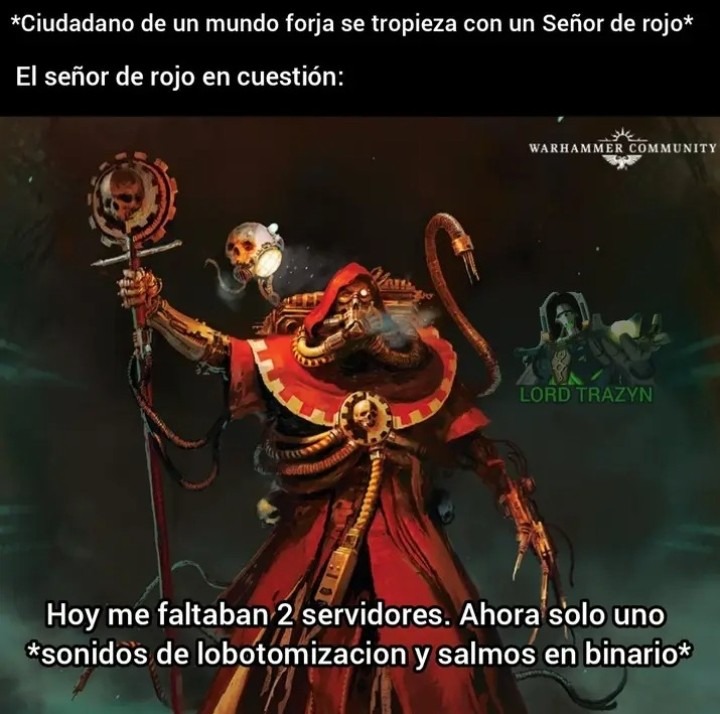 Top memes de Mechanicus en español :) Memedroid