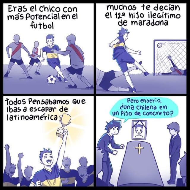 Las canchas de cemento son peligrosas - Meme by MariofromCanarias ...